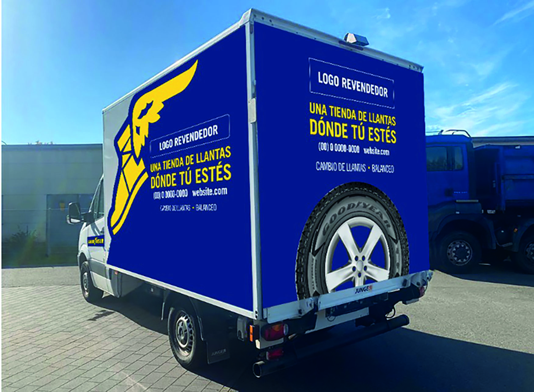 Habilita Goodyear su servicio de instalación a domicilio: Van Móvil ...